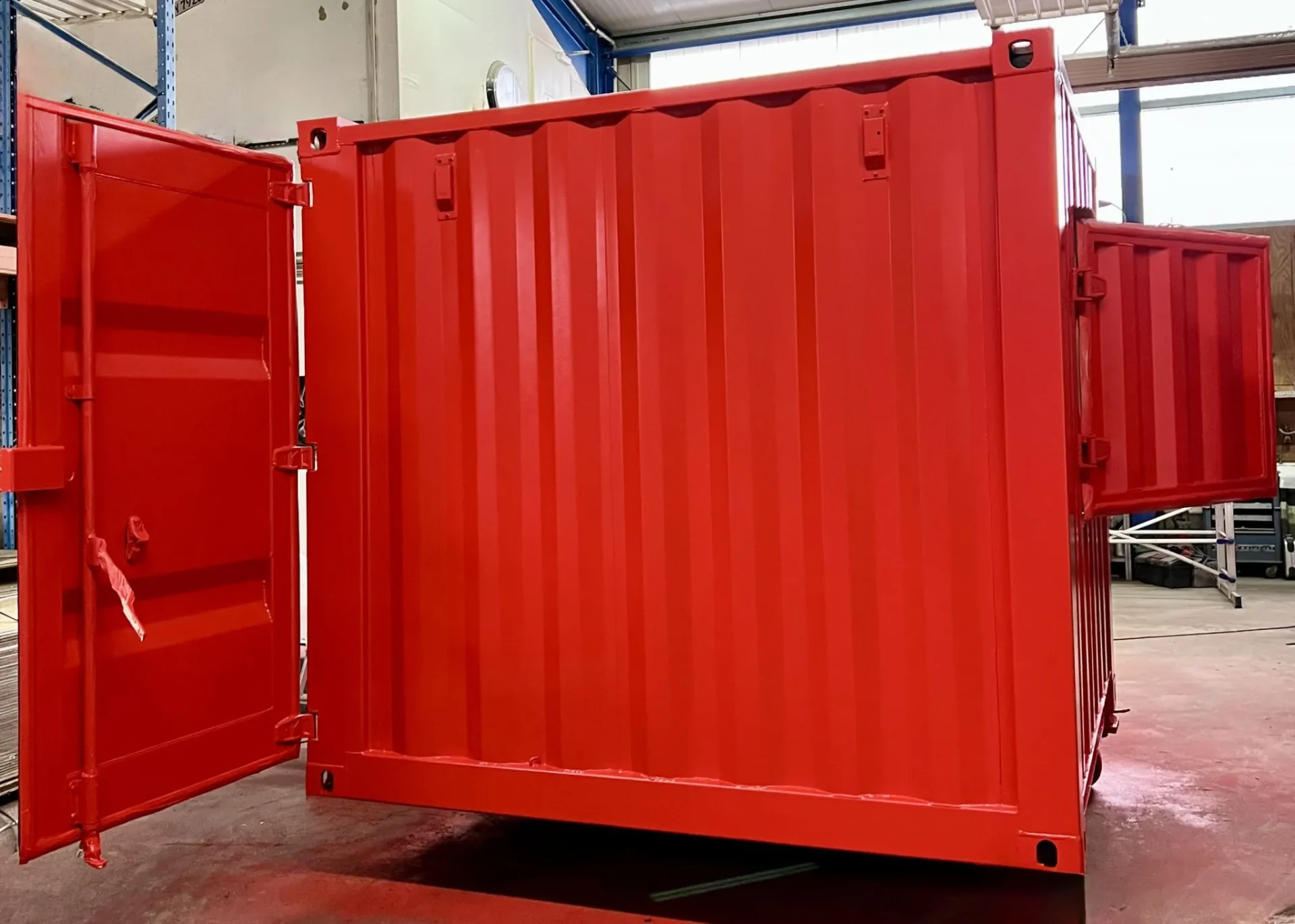8ft Shipping Container - Compact, Portable, Tough & Secure