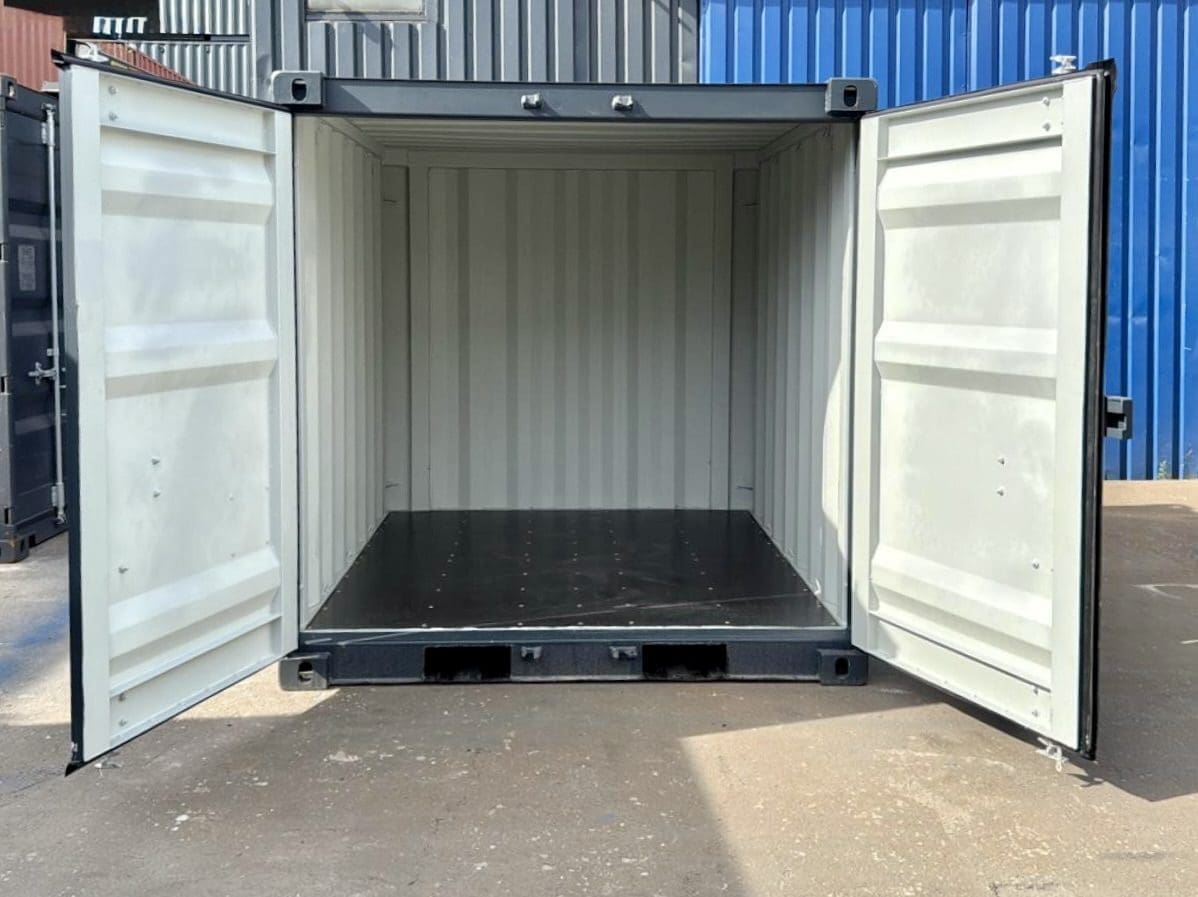 8ft Shipping Container - Compact, Portable, Tough & Secure