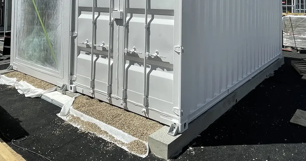 Shipping Container Foundations – Types, Uses & Tips