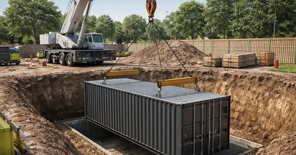 Can You Bury a Shipping Container Underground? Pros & Cons